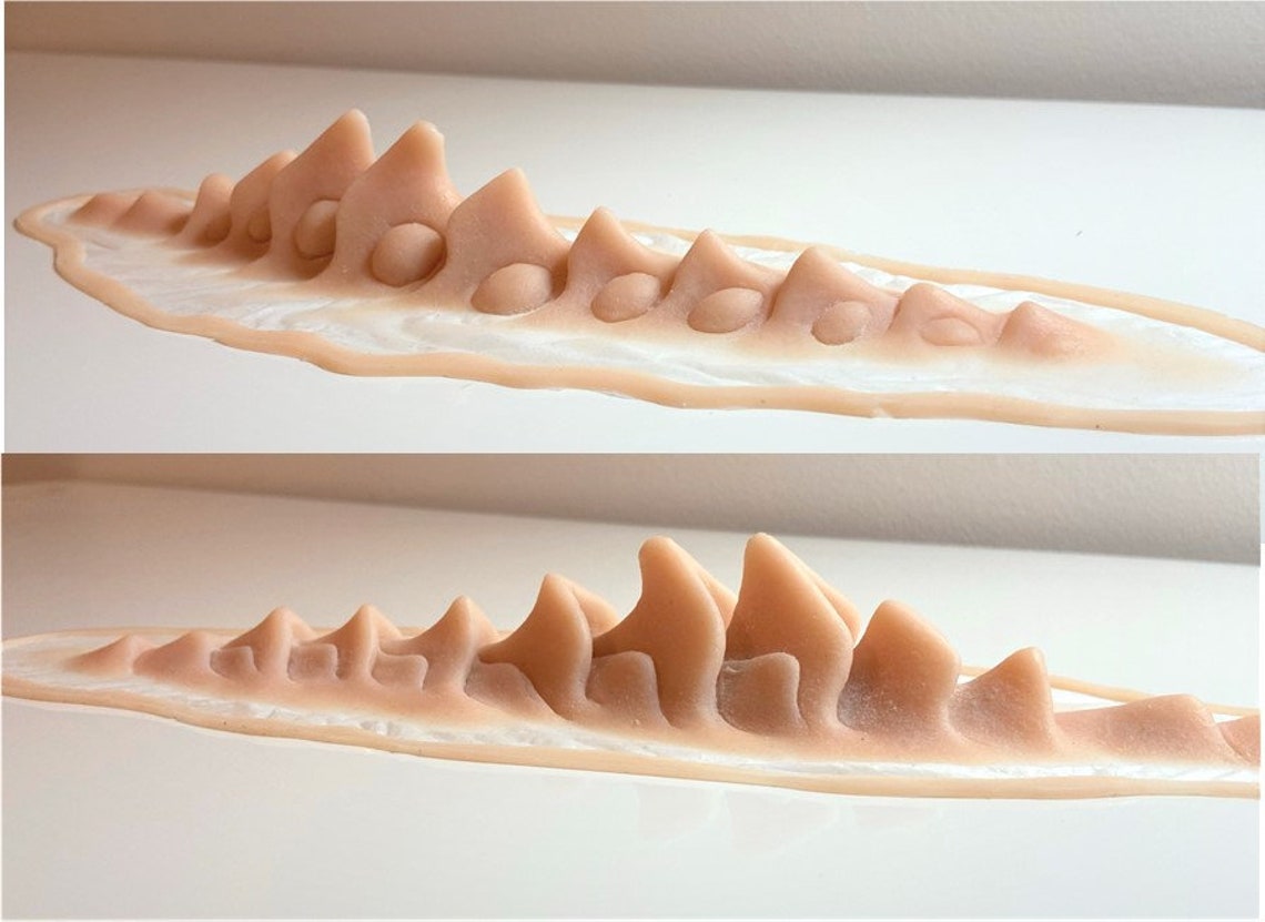 The Alien Spine Sci Fi Silicone Prosthetic SFX Make up - Etsy