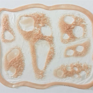 The Burns Set Silicone Prosthetic SFX Make Up - Etsy