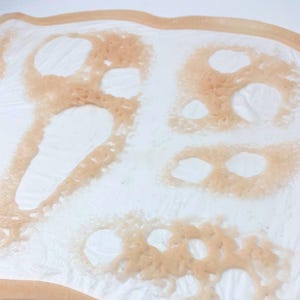 The Burns Set | Silicone Prosthetic | SFX Make Up - Etsy