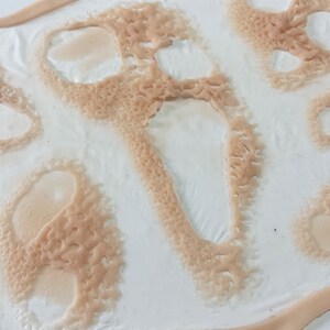 The Burns Set Silicone Prosthetic SFX Make Up - Etsy