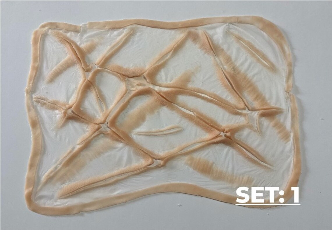 The Torture Wounds Set Silicone Prosthetics SFX Make Up - Etsy