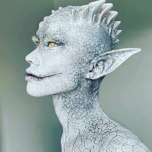 The Alien Spine Sci Fi Silicone Prosthetic SFX Make Up - Etsy