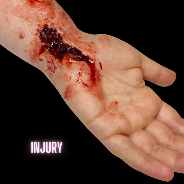 Fake Wound - Etsy UK
