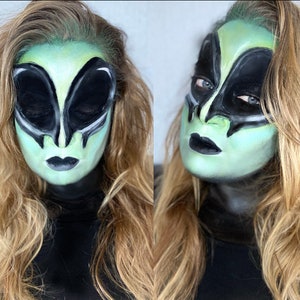 The Alien Eyes SFX Make up Sci Fi Silicone Prosthetic - Etsy