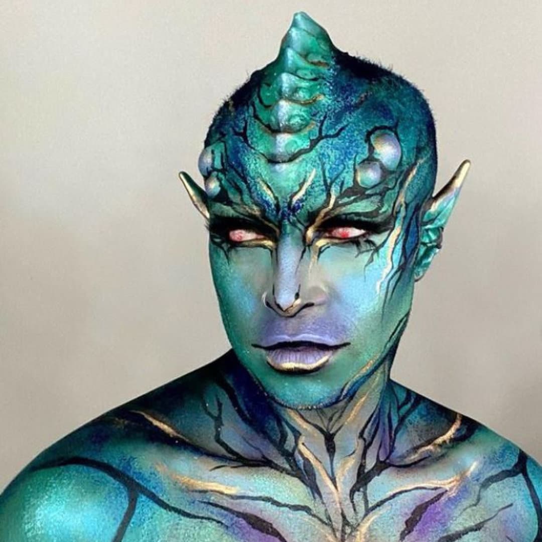 The Alien Spine Sci Fi Silicone Prosthetic SFX Make Up - Etsy UK