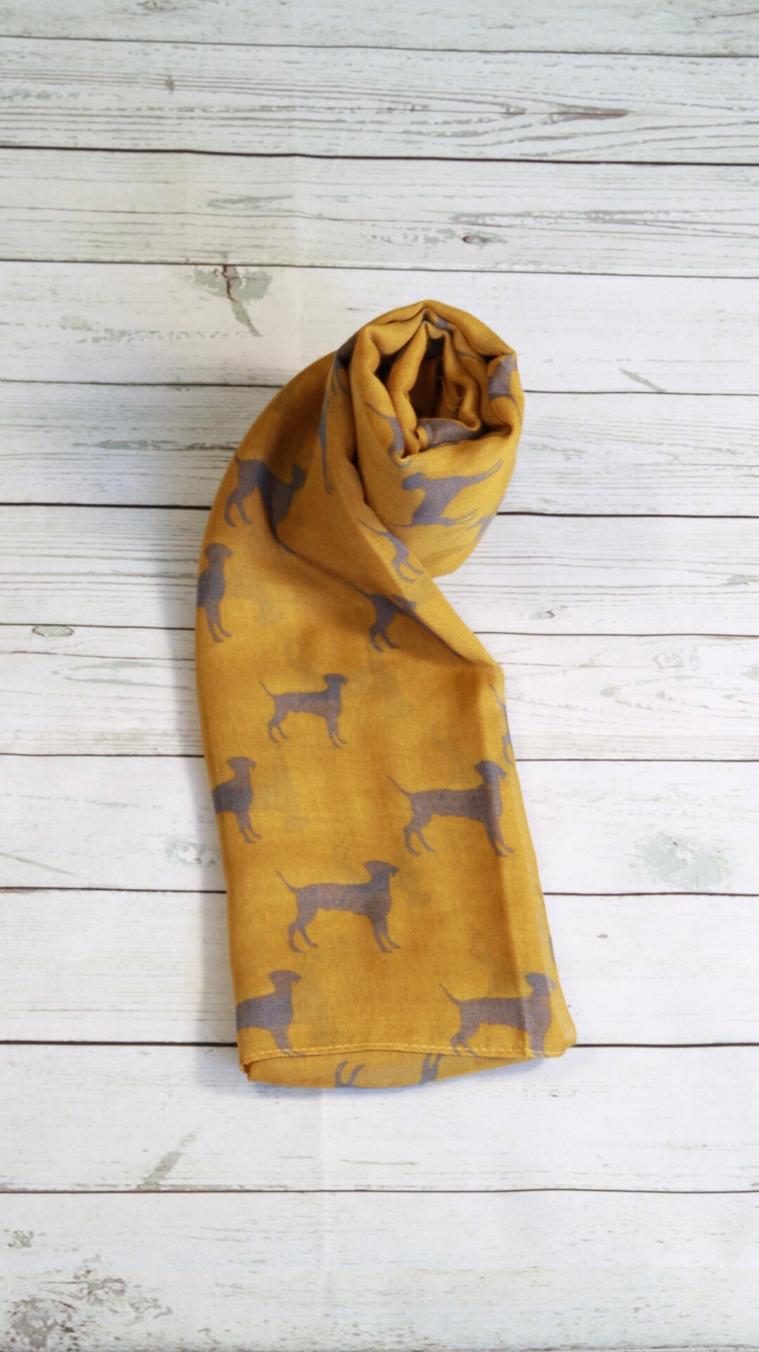Dog Print Scarf in Gift Box Gift Idea Dog Lover Gift - Etsy UK