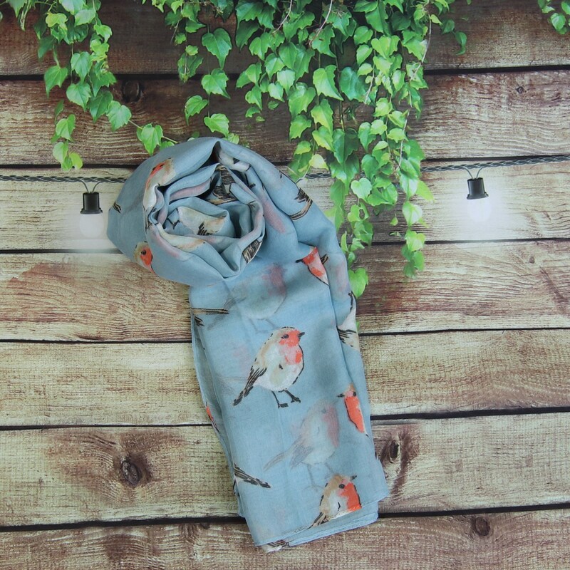 Bird Scarf - Etsy UK