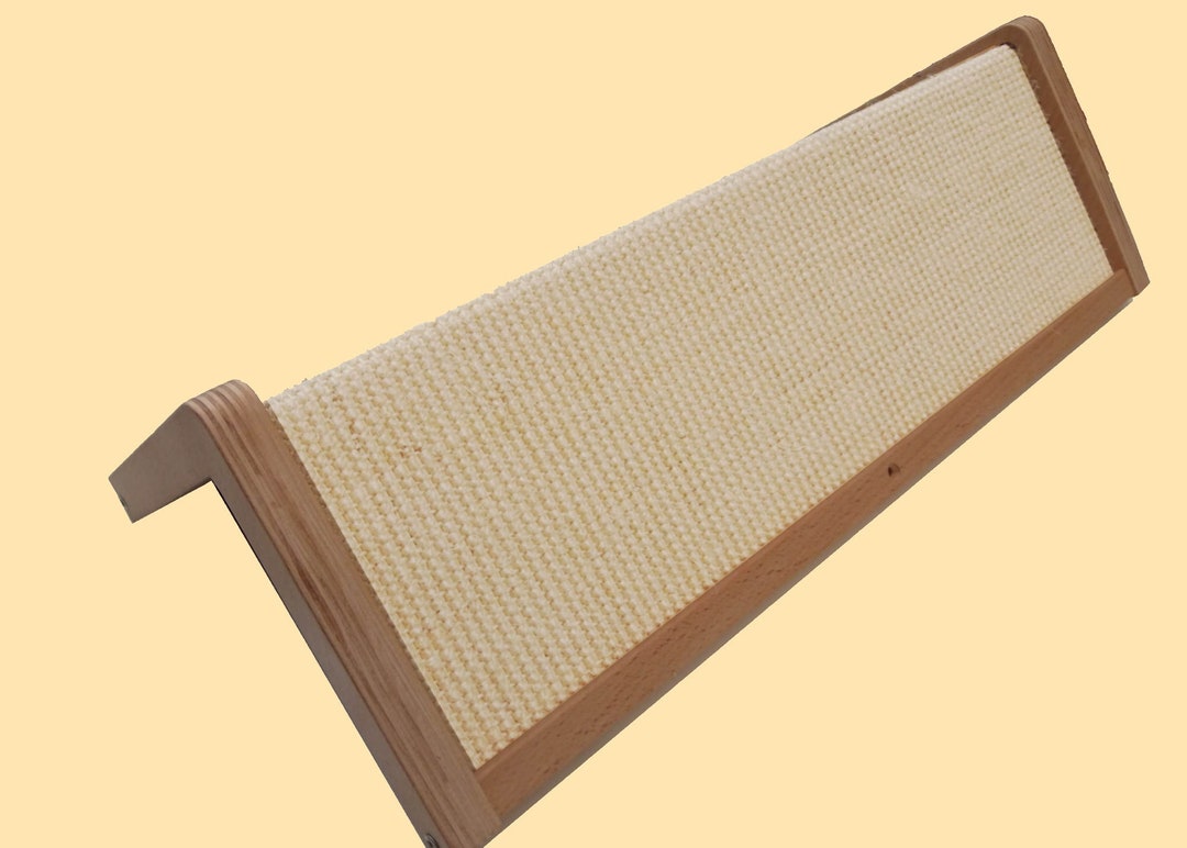 Scratch Corner With Rice-colored Sisal Surface - Etsy