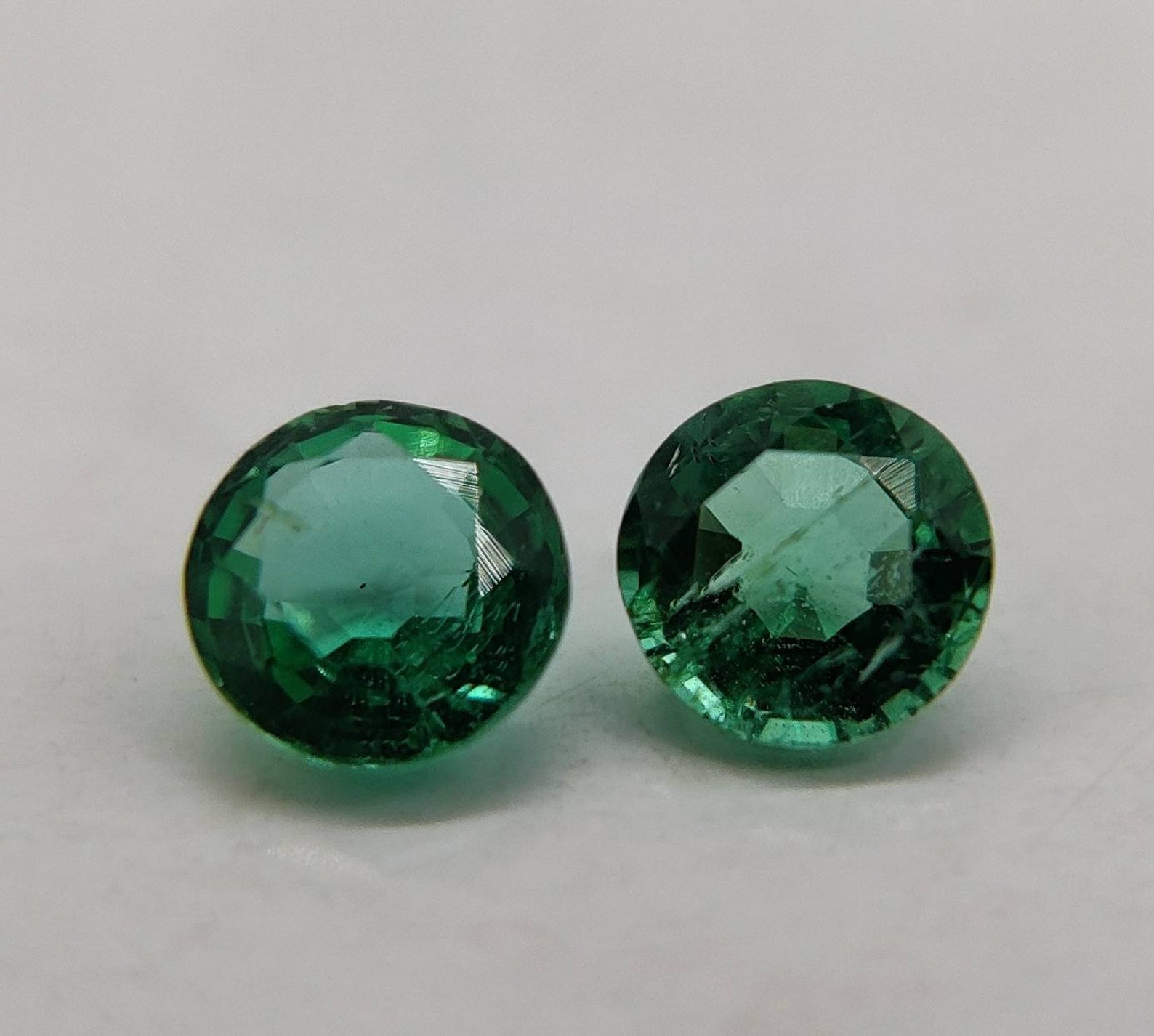 Top Quality Emerald Pair 100% Natural 0.51 CARAT 4X4MM | Etsy