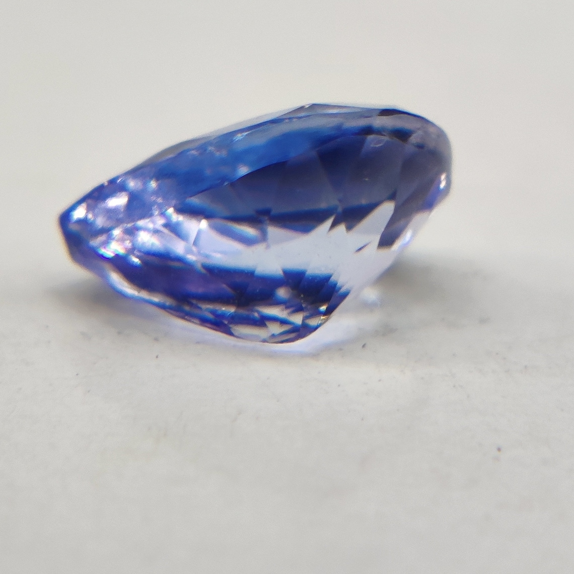 Tanzanita de alta calidad 100% natural 7x9 mm 1.855 quilates | Etsy