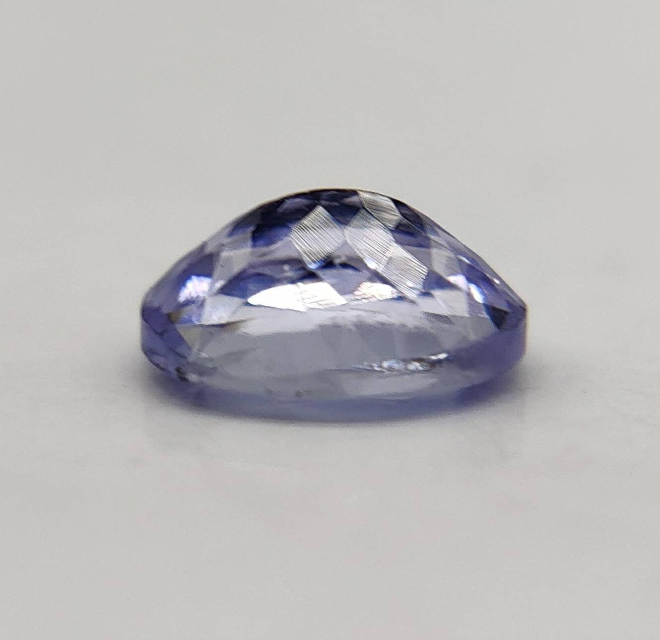 Tanzanita de primera calidad 100% natural 0.965 quilates 7x5mm | Etsy