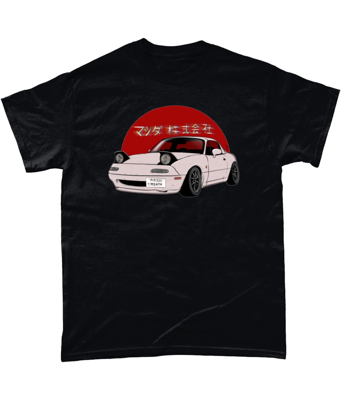 Mazda Miata Kanji T-shirt Custom Design - Etsy