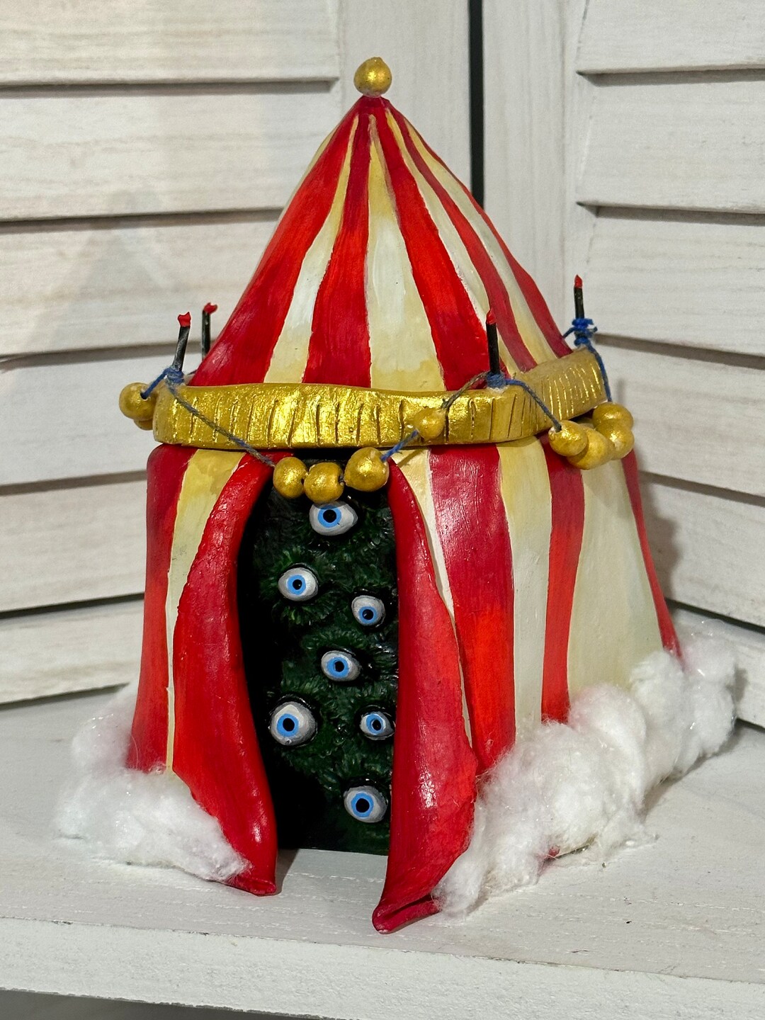 Big Top Circus Horror Clay Container - Etsy