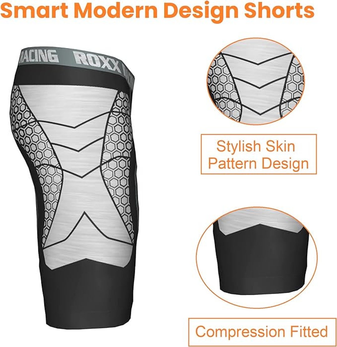 ROXX Compression Shorts Mens Underwear Base Layer Shorts | Workout ...