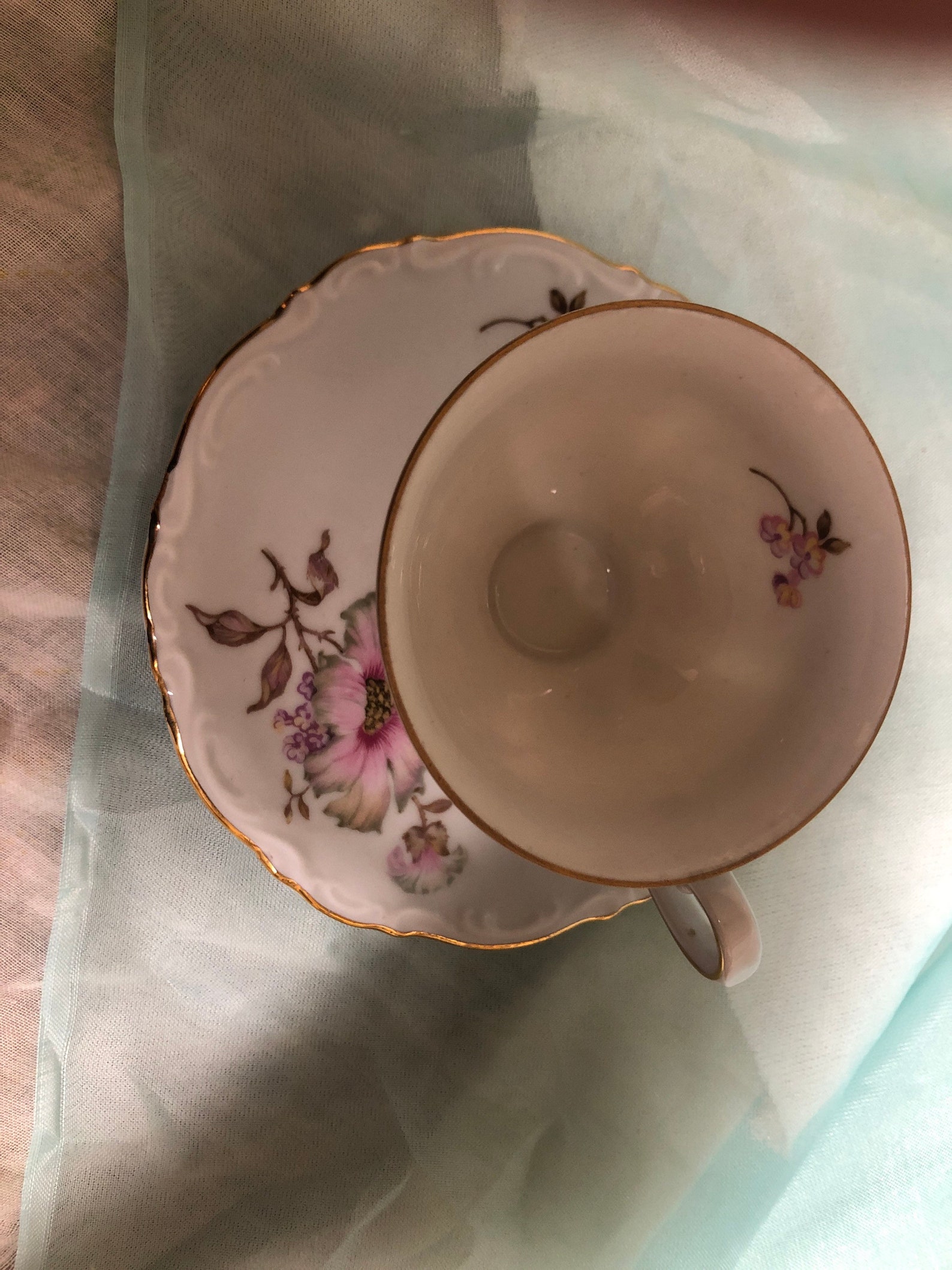 Rare Mini German Bavarian Teacup and Saucer - Etsy