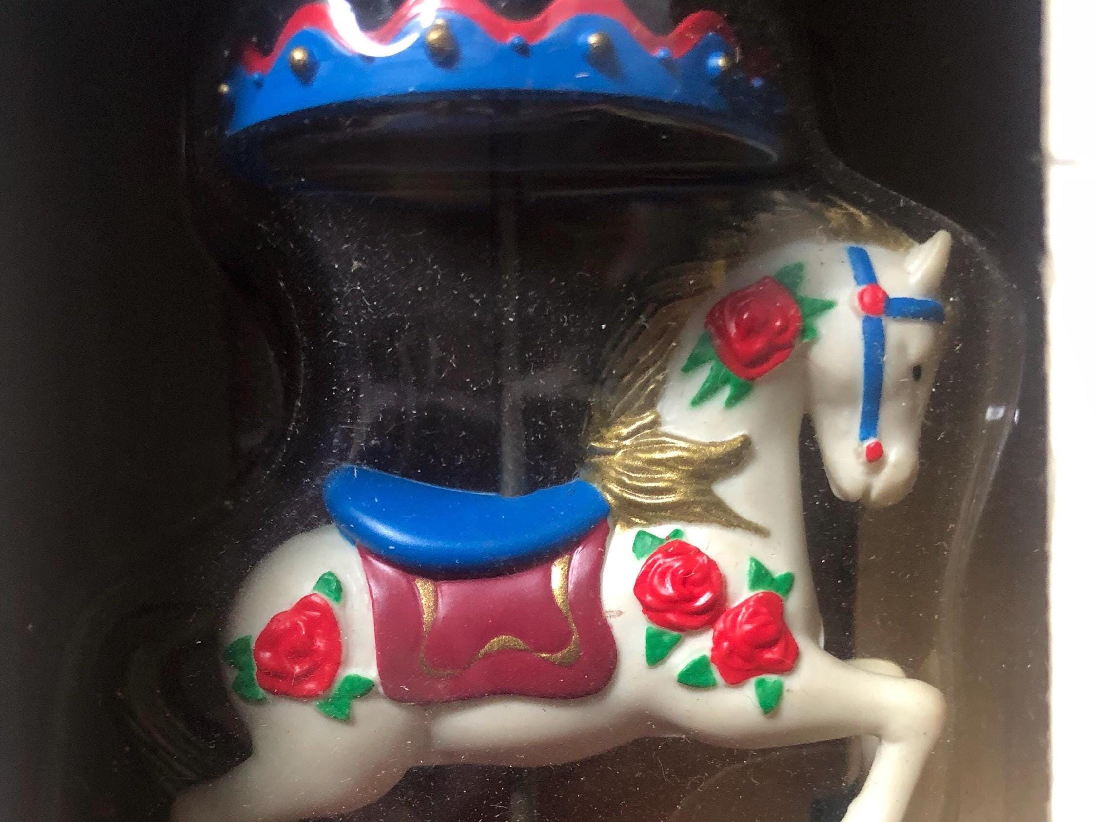 Rotating Carousel-christmas Ornament- Classical Vintage - Etsy