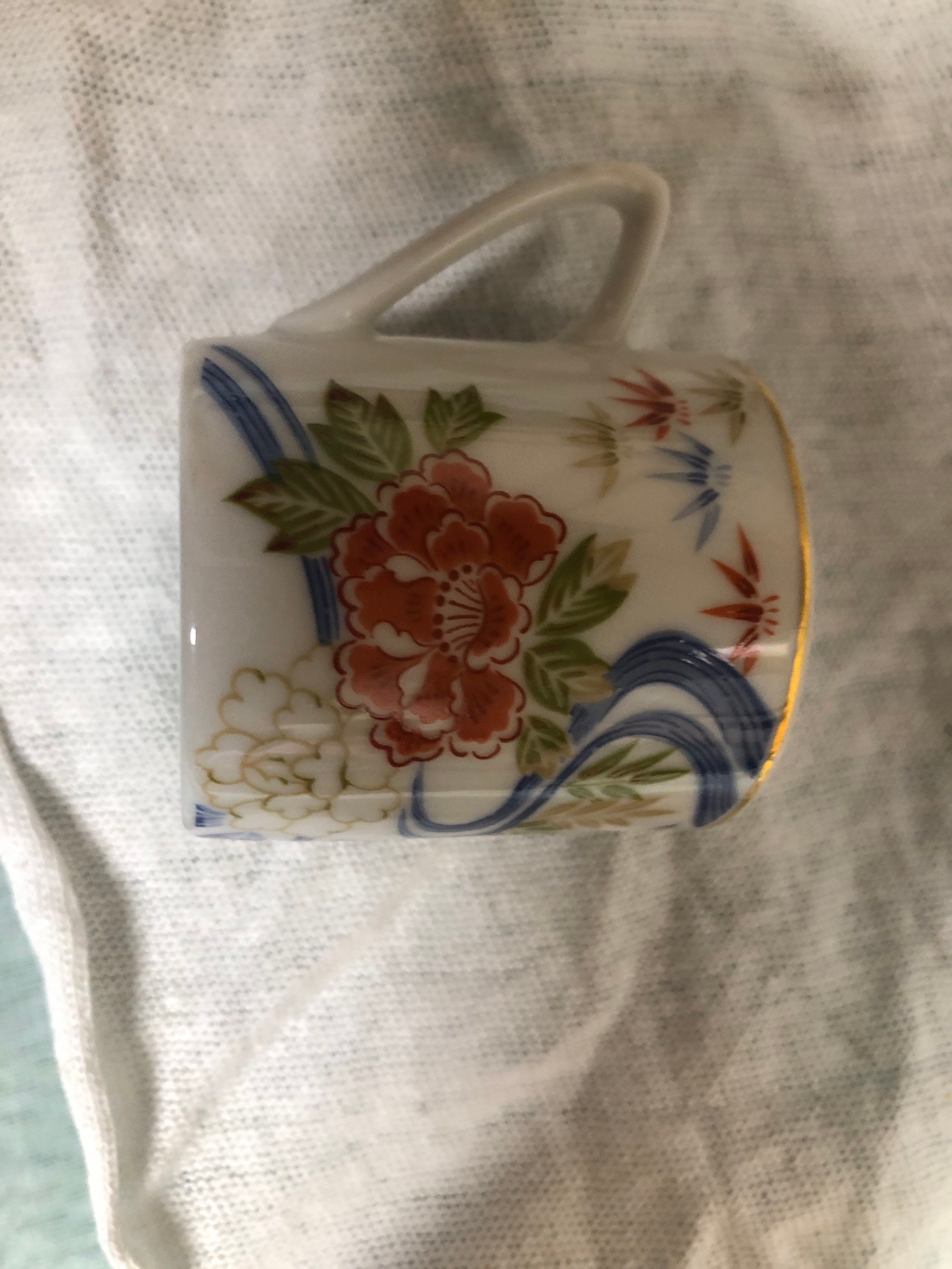 Antique Mini Japanese Teacup & Saucer Sato Gordon Collection-1940s - Etsy