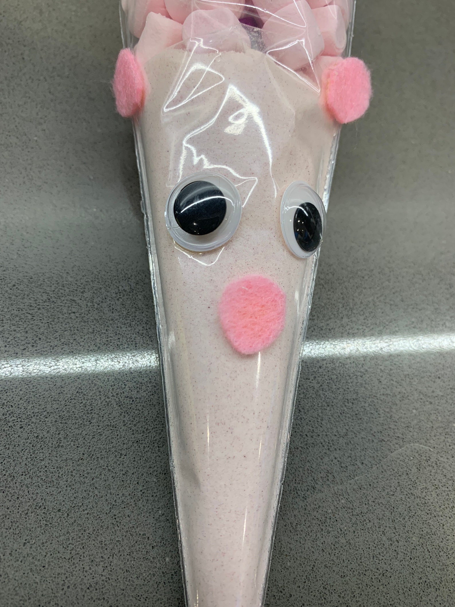Pink Pig Strawberry Milkshake Cone | Etsy