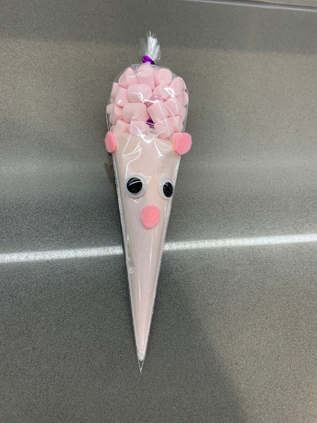 Pink Pig Strawberry Milkshake Cone - Etsy