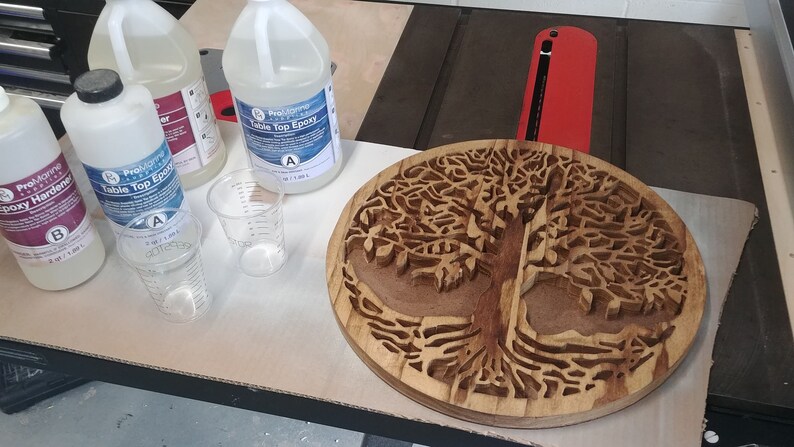 Tree of Life With Epoxy Inlay - Etsy