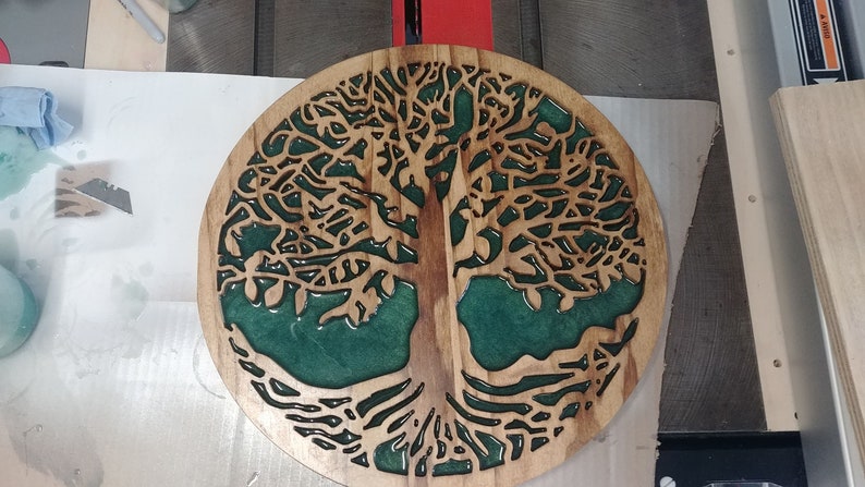Tree of Life With Epoxy Inlay - Etsy
