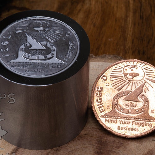 Custom Metal Dies for Custom Coin Minting Coin Minting Rig - Etsy