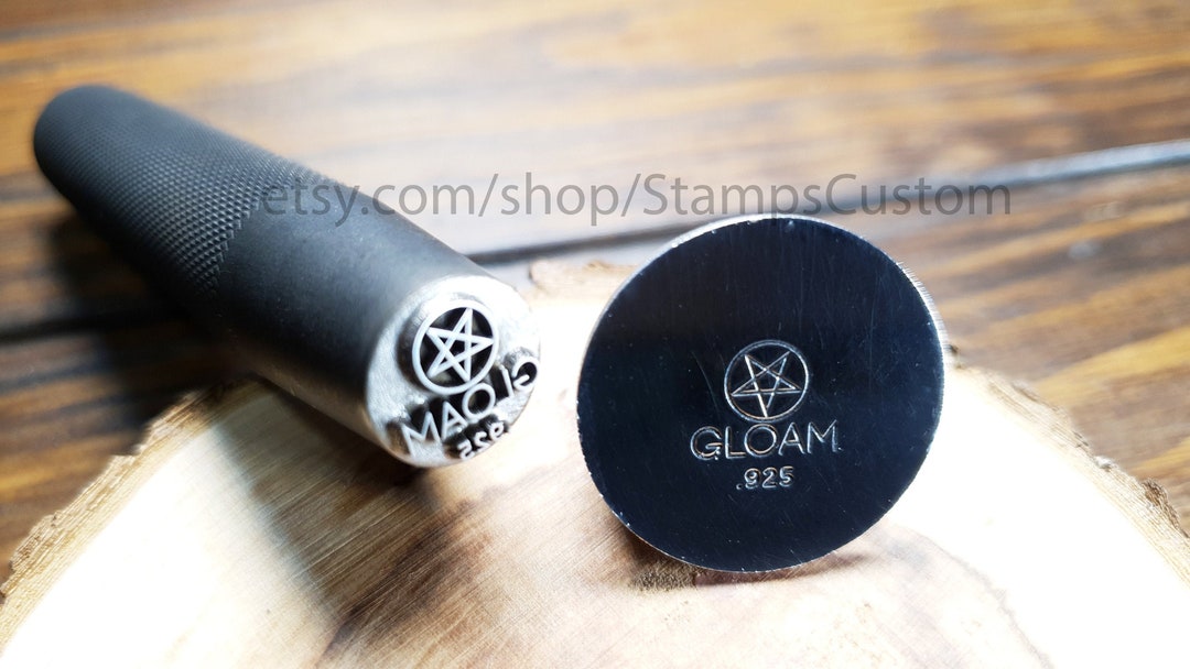 Sello personalizado para sello de oro para joyería de plata Hallmark ...