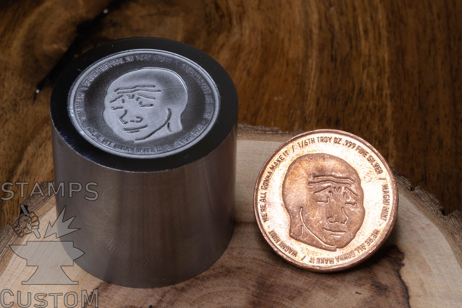 Custom Metal Dies for Custom Coin Minting Custom Medals | Etsy