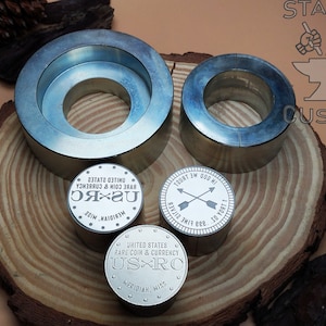 Custom Metal Dies for Custom Coin Minting, Coin Minting Rig for ...