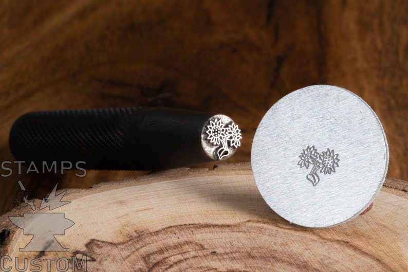 Custom Blacksmith Touchmark Stamp Custom Steel Hand Stamp - Etsy