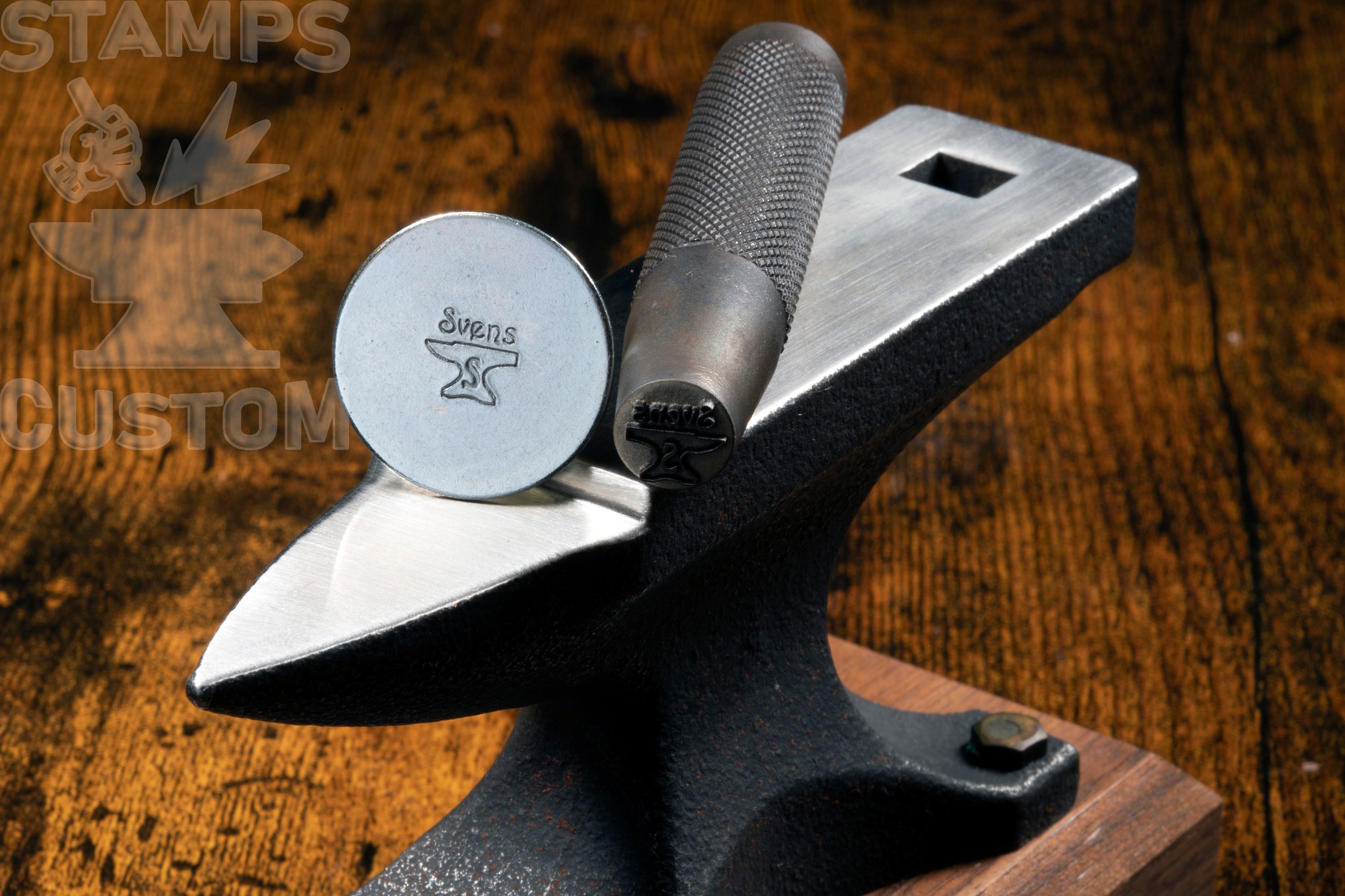 Custom Blacksmith Logo Stamp, Metal Stamping Tool - Etsy