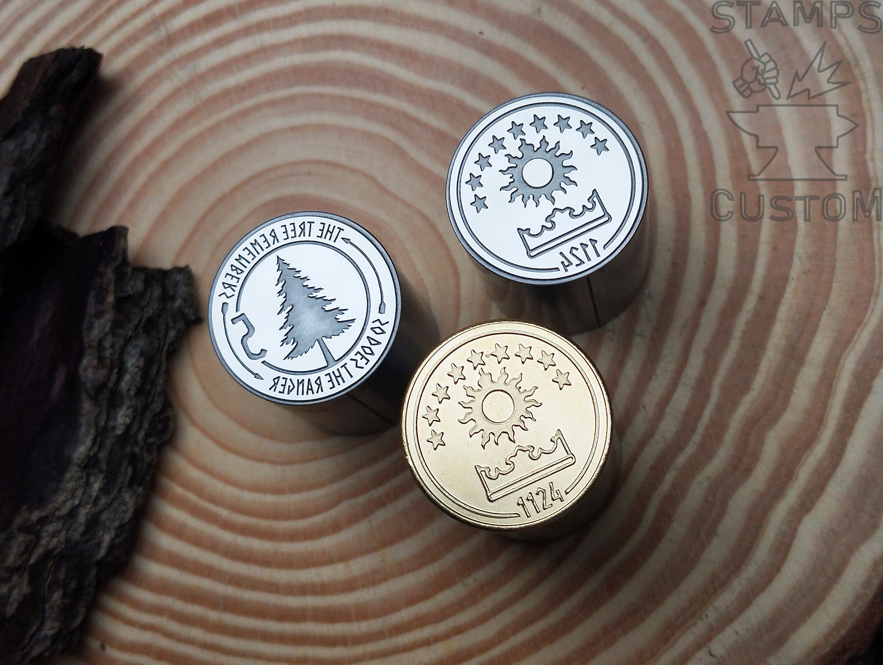 Custom Metal Coin Die, Personalized Logo Stamp for Hydraulic Press - Etsy