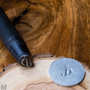 Custom Blacksmith Touchmark Stamp Custom Steel Hand Stamp Stainless ...