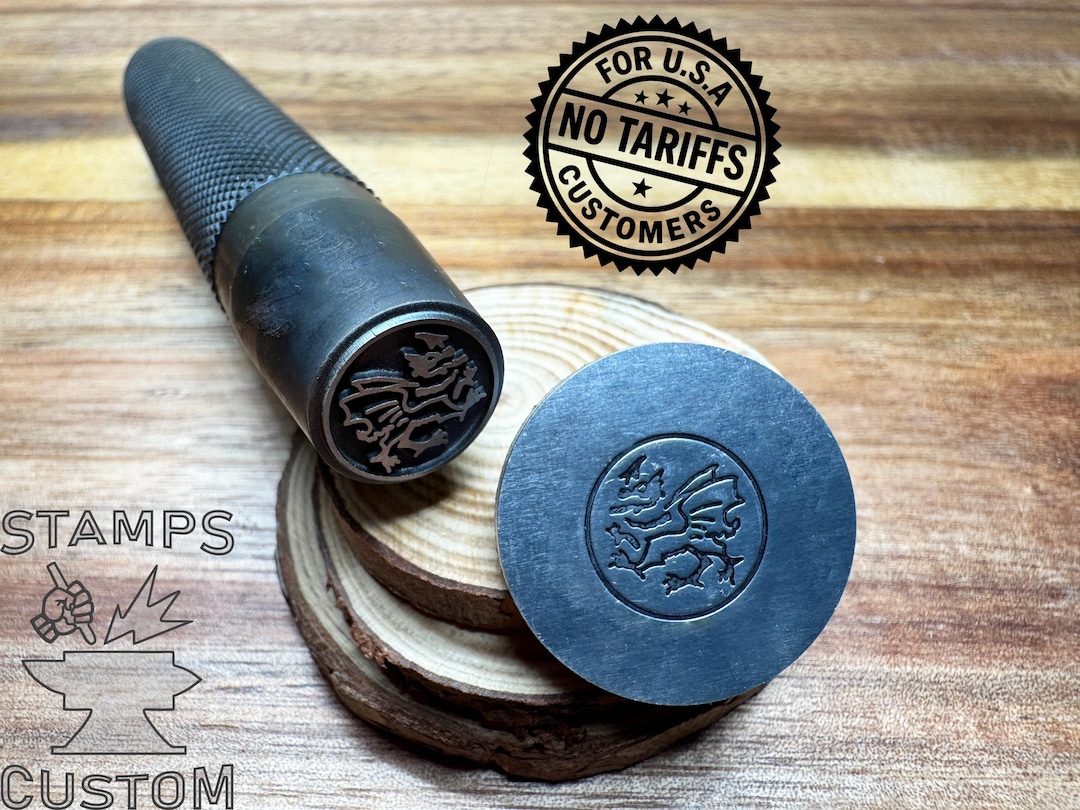Custom Knife Makers Mark Stamp Makers Mark Knife Stamp Blacksmith Stamp ...