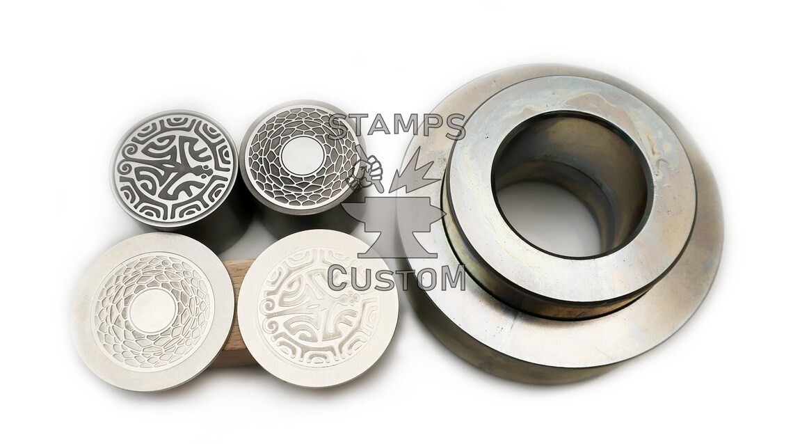 Custom Metal Dies for Custom Coin Minting Coin Minting Rig - Etsy