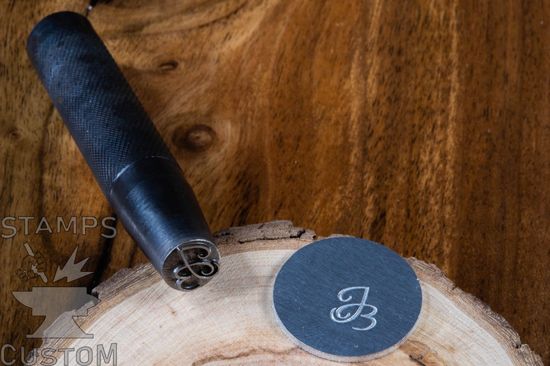 Custom Blacksmith Touchmark Stamp Custom Steel Hand Stamp - Etsy