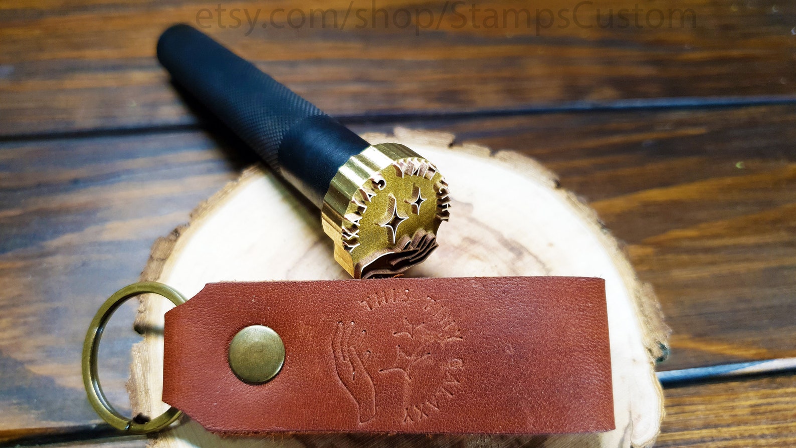 Custom Leather Stamp Leather Custom Brass Emboss Stamp Leather - Etsy