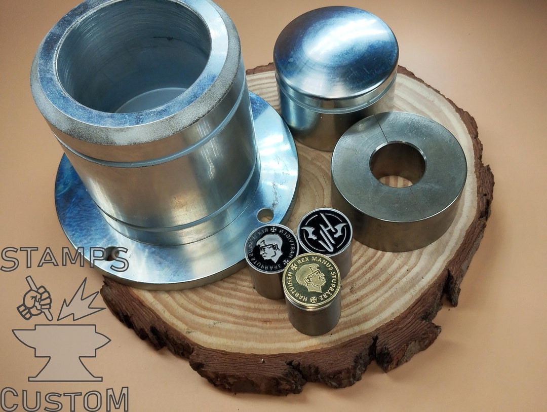 Custom Coining Tool Custom Coin Mint, Coinage, Coin Punch and Die Set ...