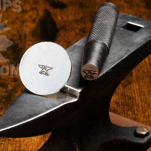 Custom Blacksmith Touchmark Stamp Custom Steel Hand Stamp Stainless ...