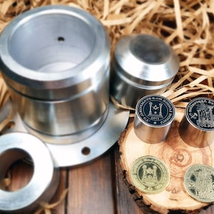 Custom Coining Tool Custom Coin Mint, Coinage, Coin Punch and Die Set ...