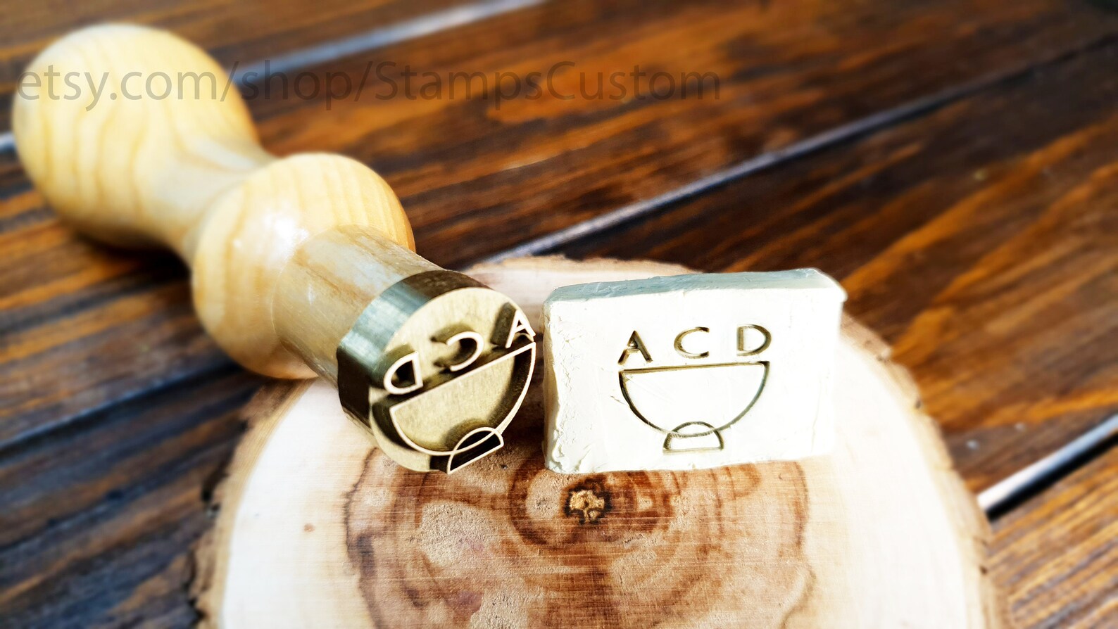 Makers Mark Stamp for Clay Personalized Pottery Stamp Clay | Etsy