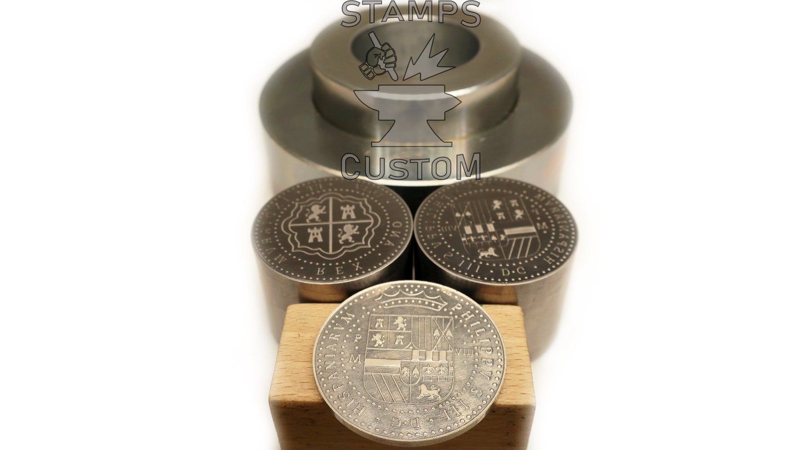 Custom Metal Dies for Custom Coin Minting Coin Minting Rig - Etsy