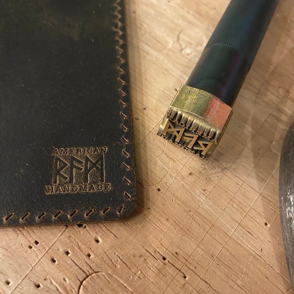 Leather Embossing Stamp Personalized - Etsy