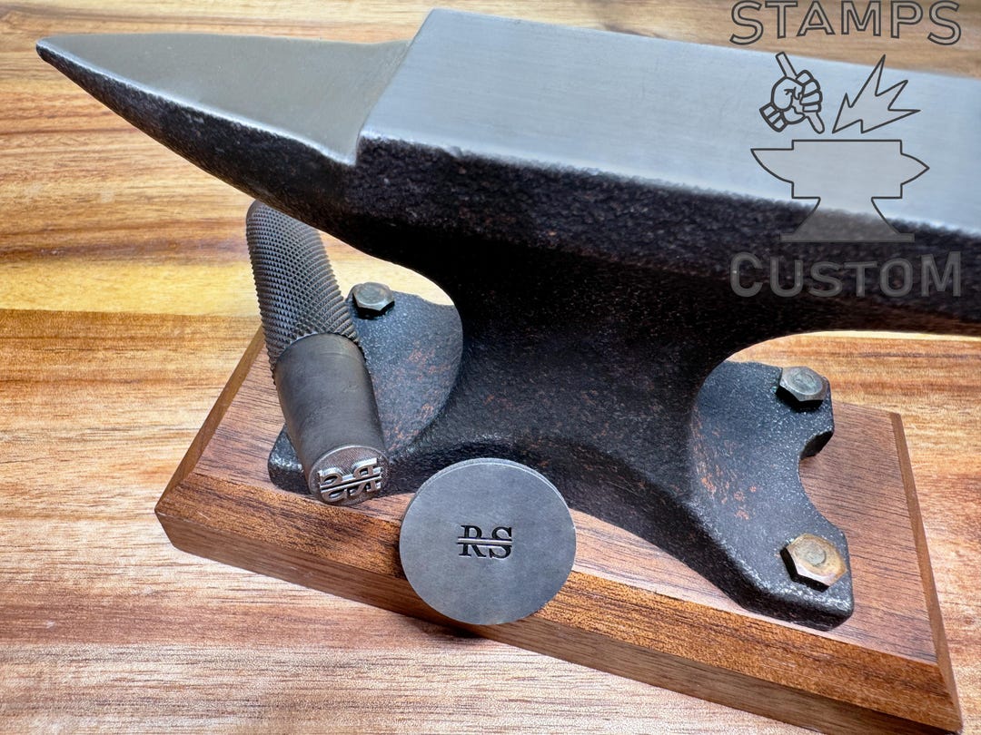 Custom Knife Makers Mark Stamp Makers Mark Knife Stamp Blacksmith Stamp Custom Touchmark Stamp ...