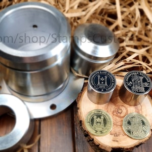 Custom Coin Minting Tool, Coin Press Die Set - Etsy