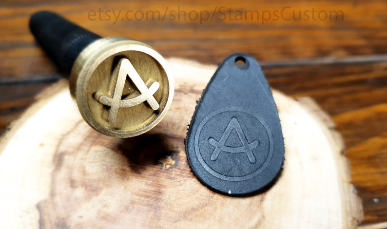 Custom Leather Stamp Leather Custom Brass Emboss Stamp Leather - Etsy
