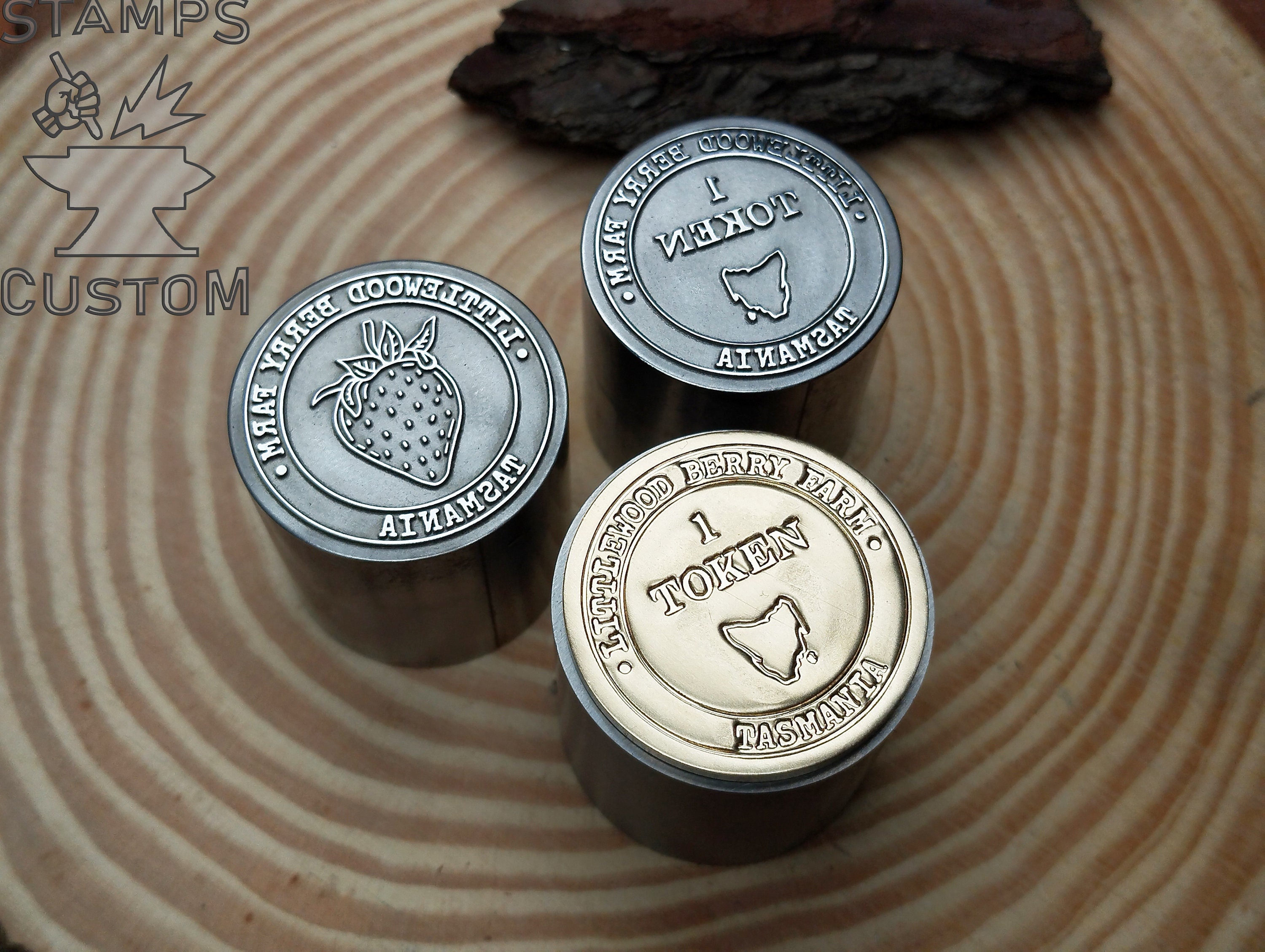 Custom Coin Die Set, Metal Stamp for Hydraulic Press, Personalized ...