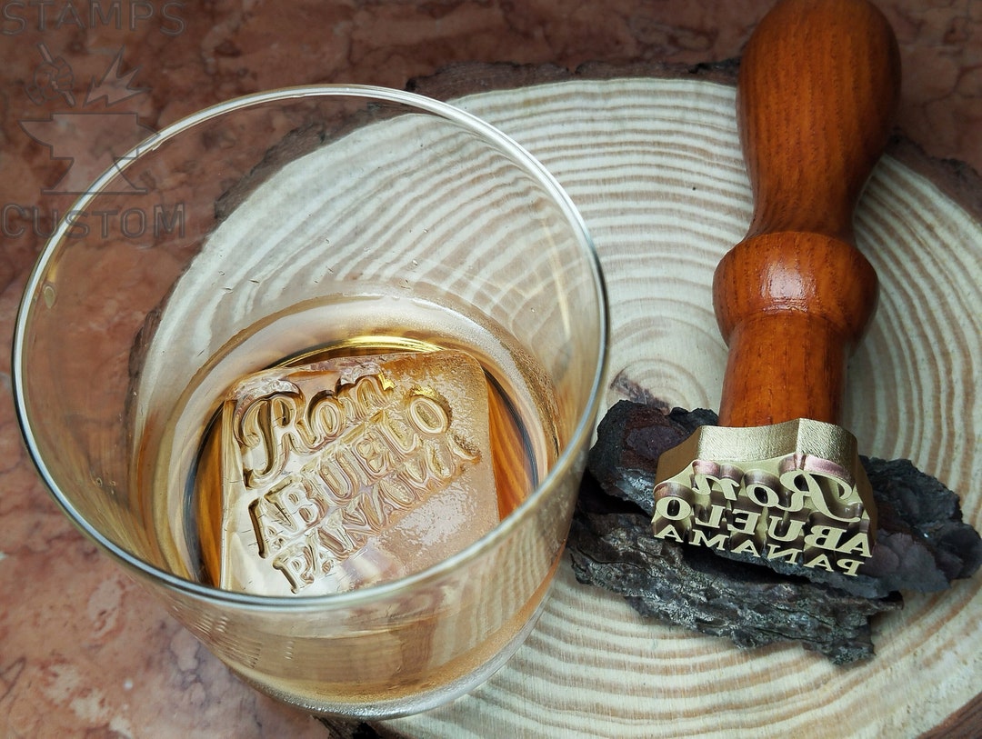 Custom Ice Stamp Personalized Ice Cube Stamp Personalized Ice Stamp ...