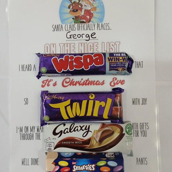 Chocolate Poem - Etsy UK