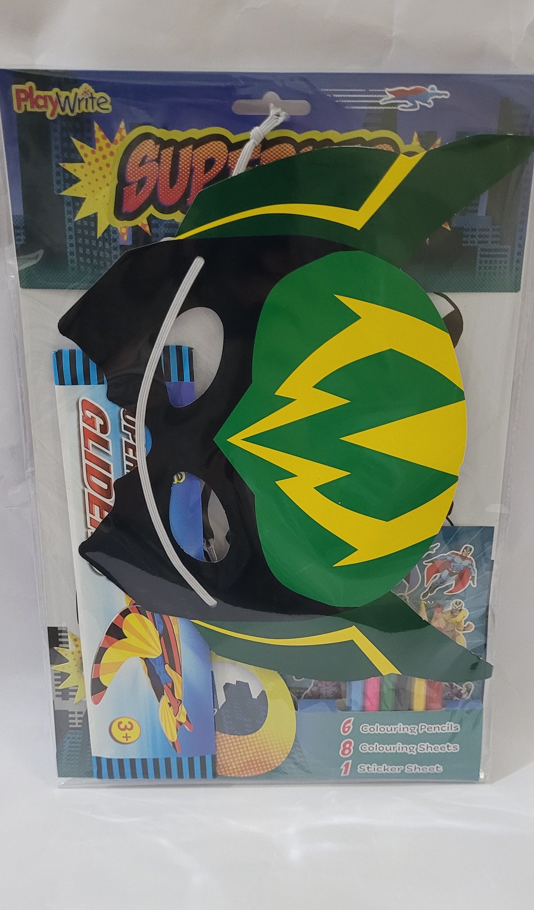 Superhero Activity Pack - Etsy